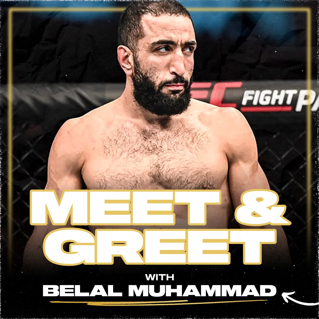 Meet and Greet with Belal Muhammad | MILLIONS