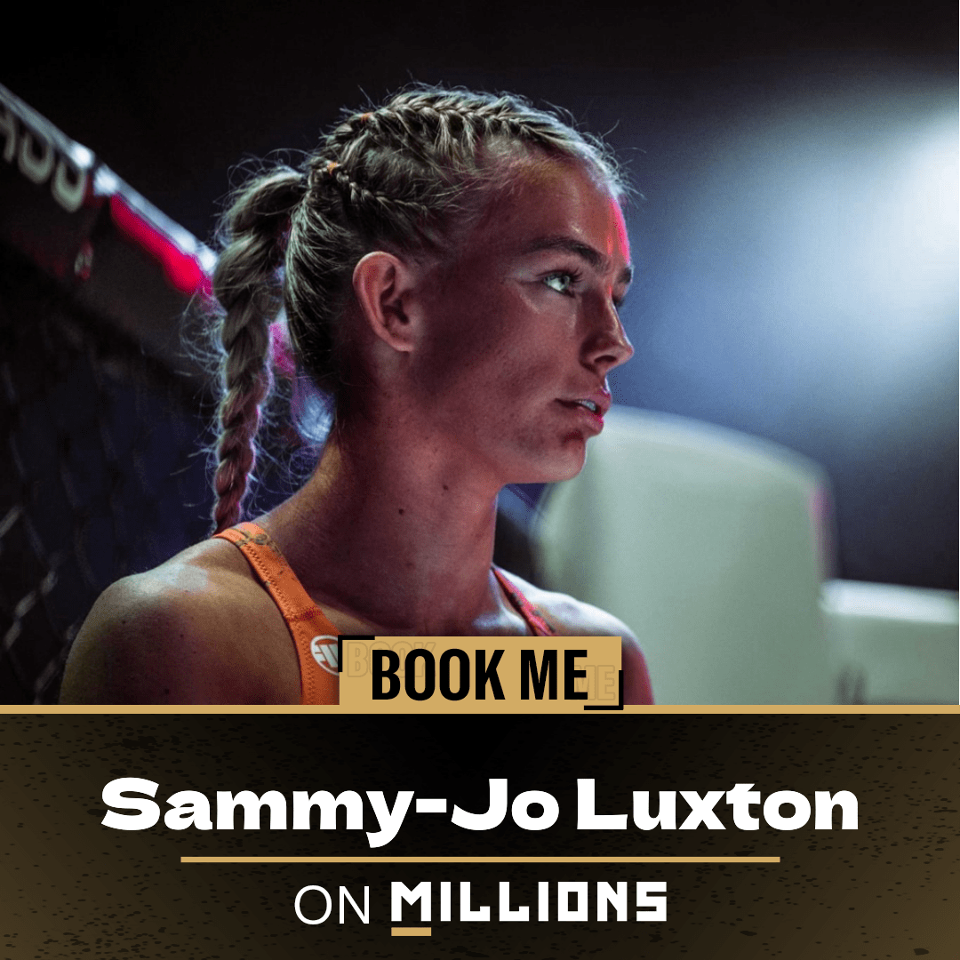 Book Sammy-Jo Luxton on MILLIONS