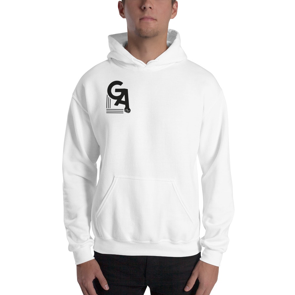GA Garrett Armfield Hoodie, Black Mini Logo | MILLIONS