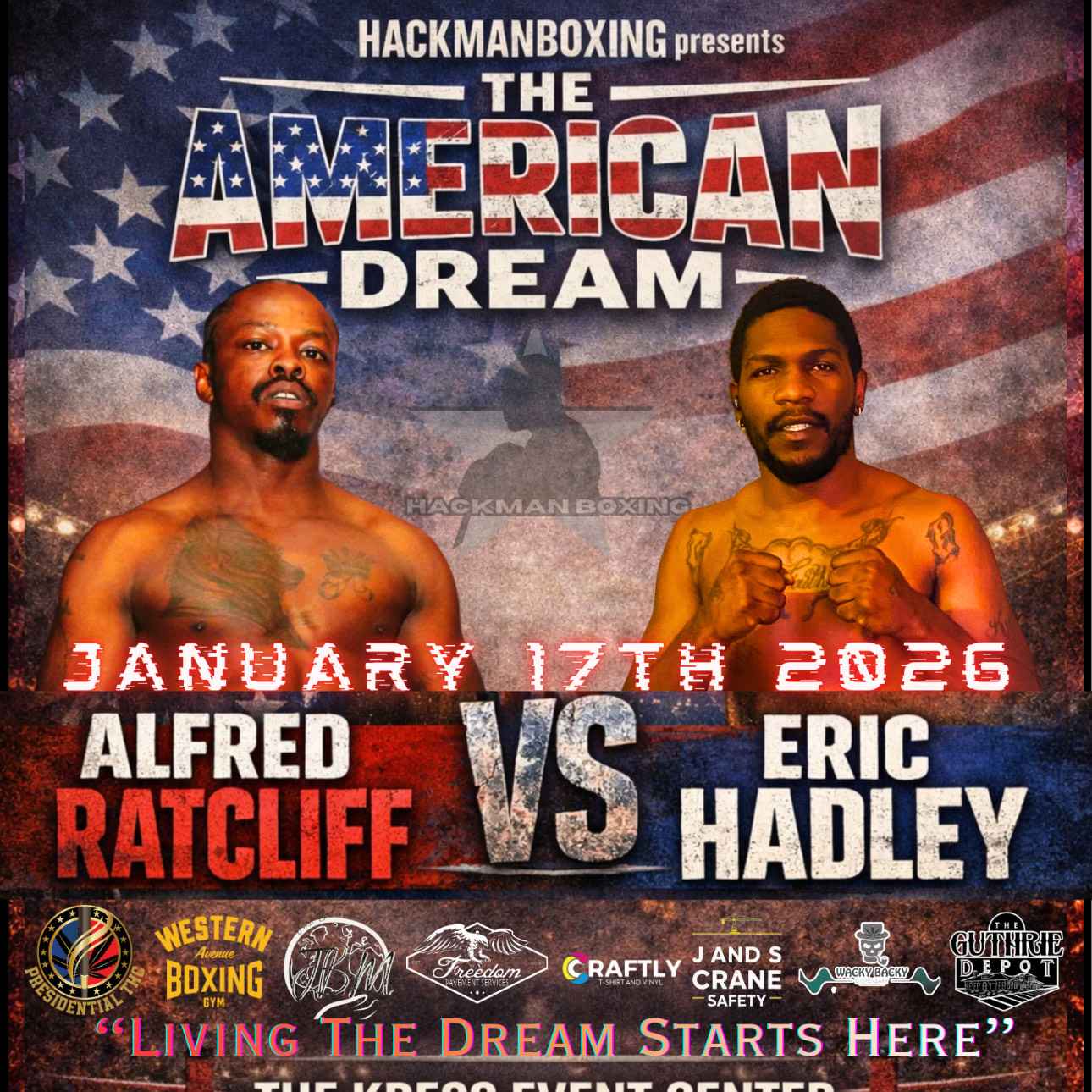HACKMANBOXING PROMOTIONS Present The American Dream | MILLIONS