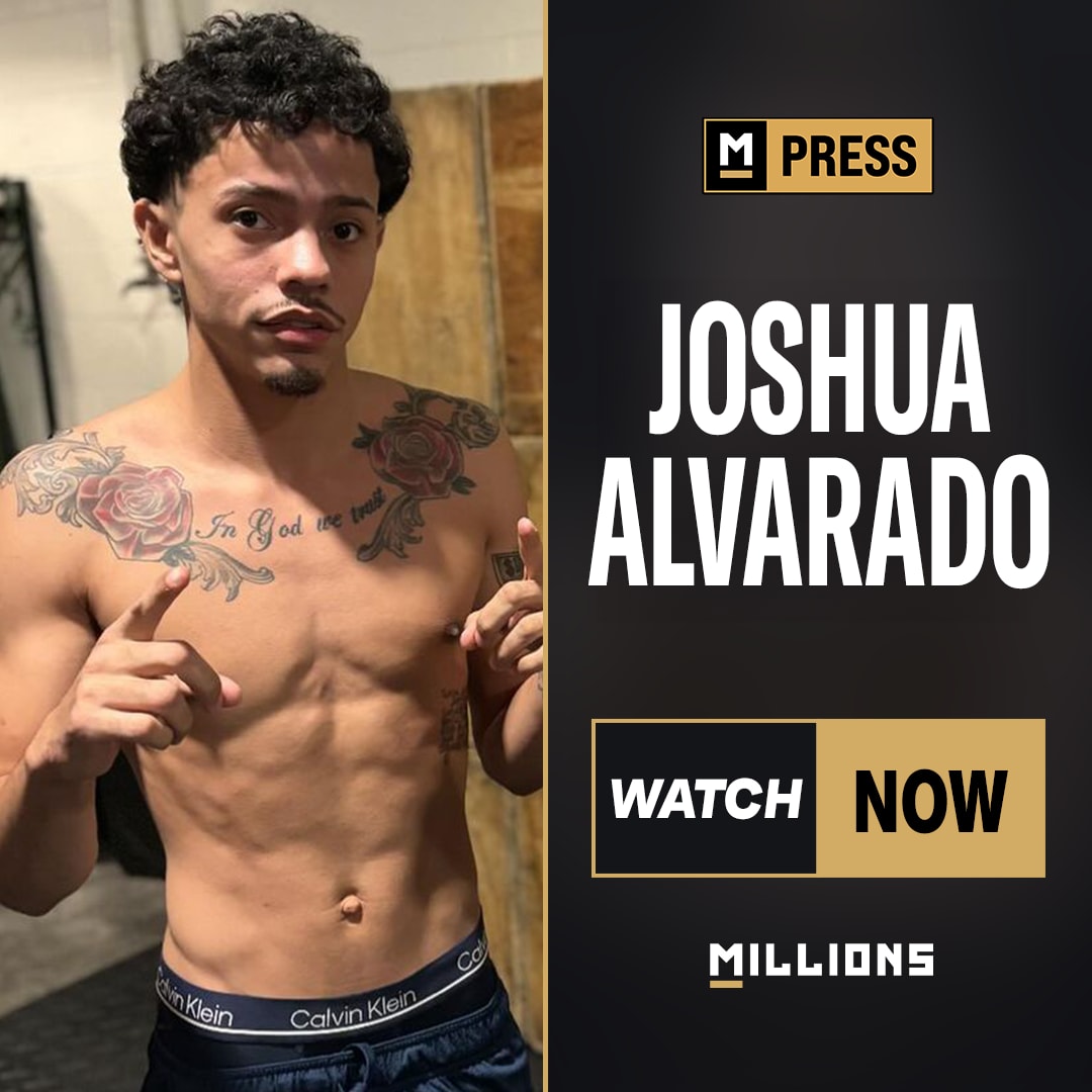 MILLIONS PRESS. Joshua Alvarado Interview. July 19th, 2024 | MILLIONS