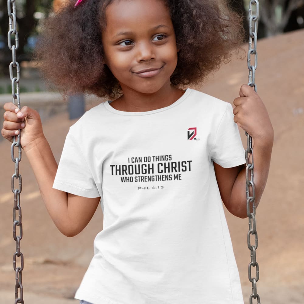 AGTG Phil 4:13 by Kenyatta Jackson Jr. Youth T-Shirt, Light Logo | MILLIONS