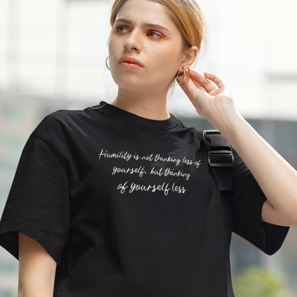 Female Alexei Pergande Unisex T-Shirt, Light Logo | MILLIONS