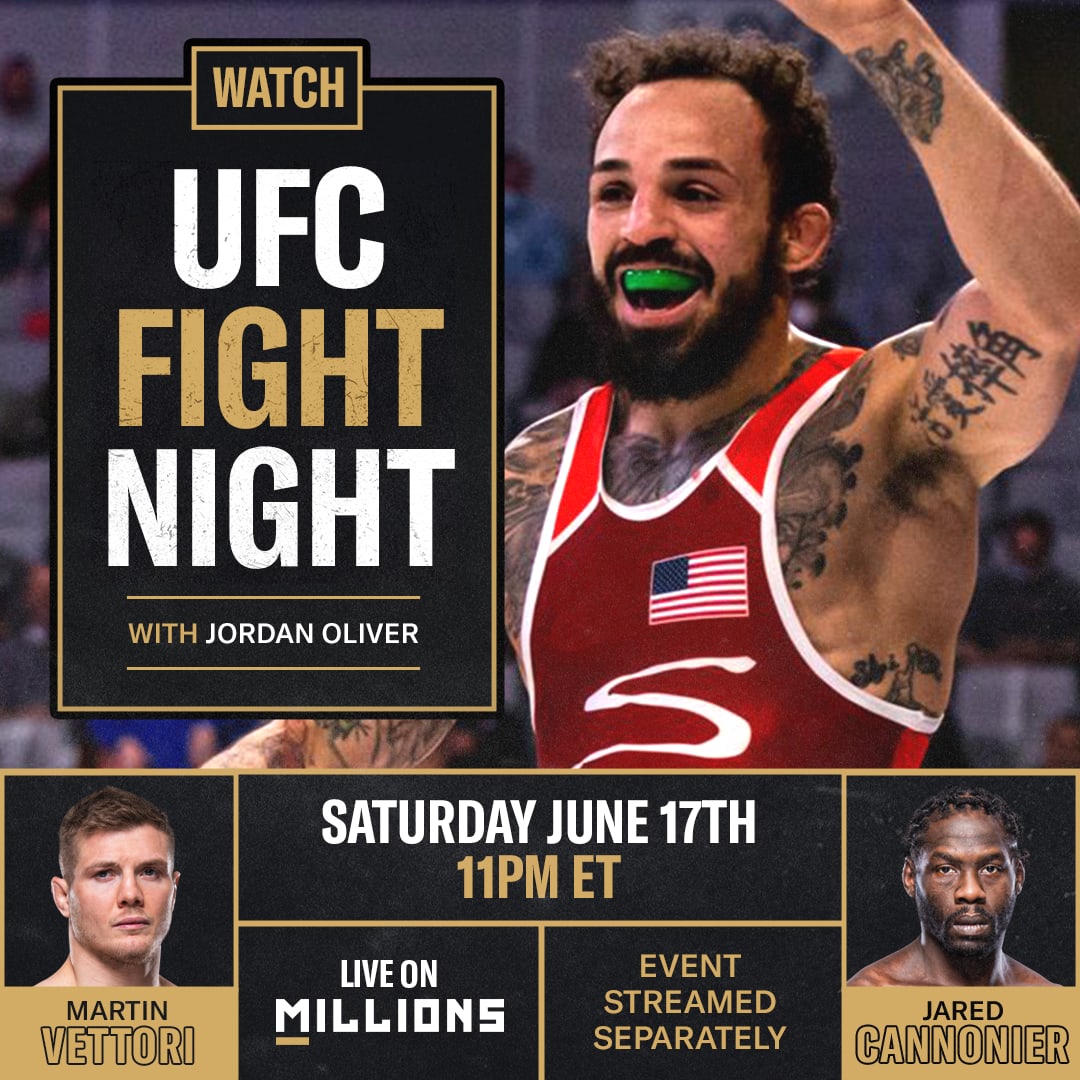 Jordan Oliver. UFC WatchParty. Fight streamed separately. July 22th ...