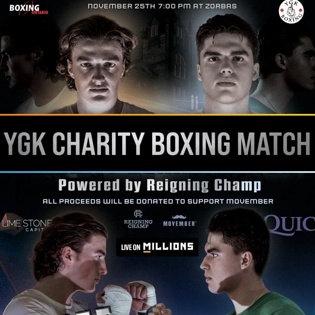 YGK Charity Boxing Match | MILLIONS