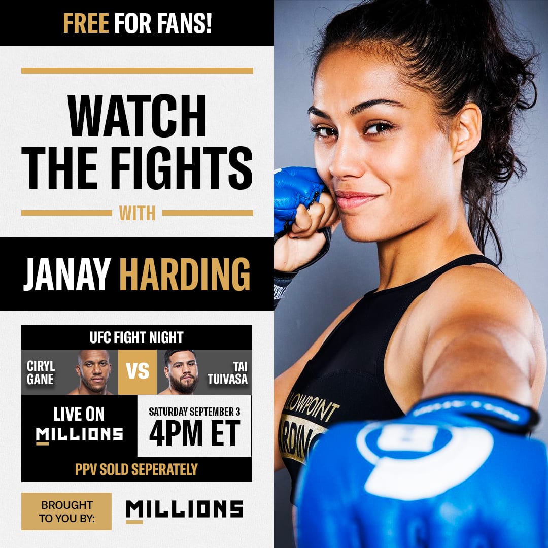 Janay Harding: Free WatchParty. | MILLIONS